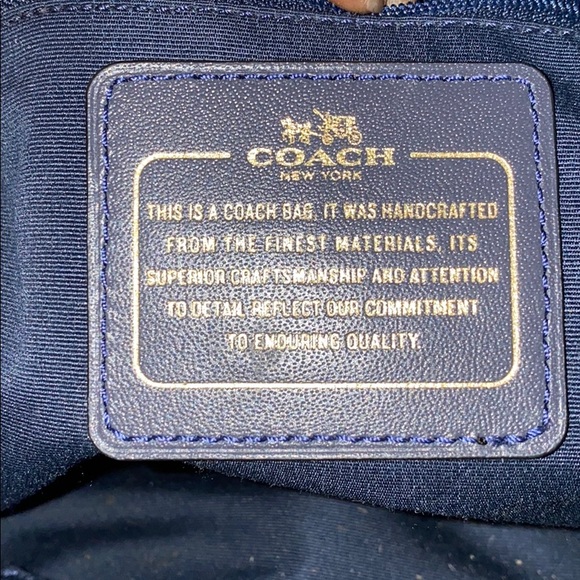 Coach | Bags | Rare Navy Blue Coach Swagger 27 Shoulder Bag | Poshmark